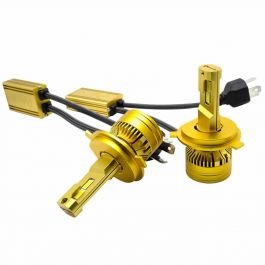 Lucas Lighting L3-H4 Halogen Replacement Bulb White LED 16K Lumens IP67 ...